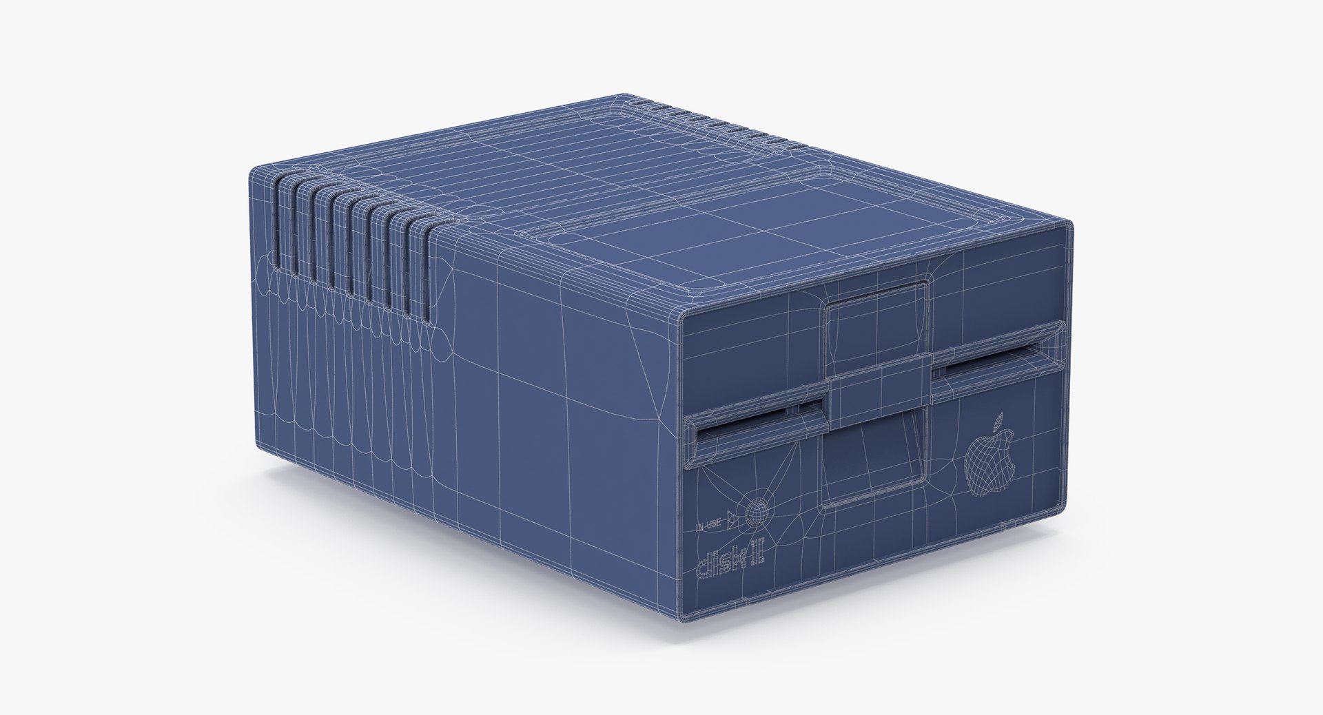 3d Model Apple Disk Ii