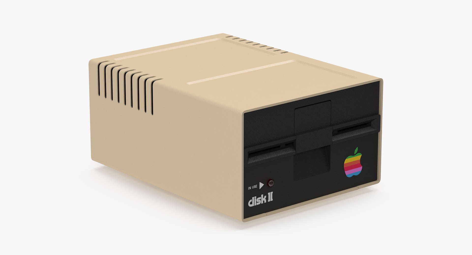 3d Model Apple Disk Ii