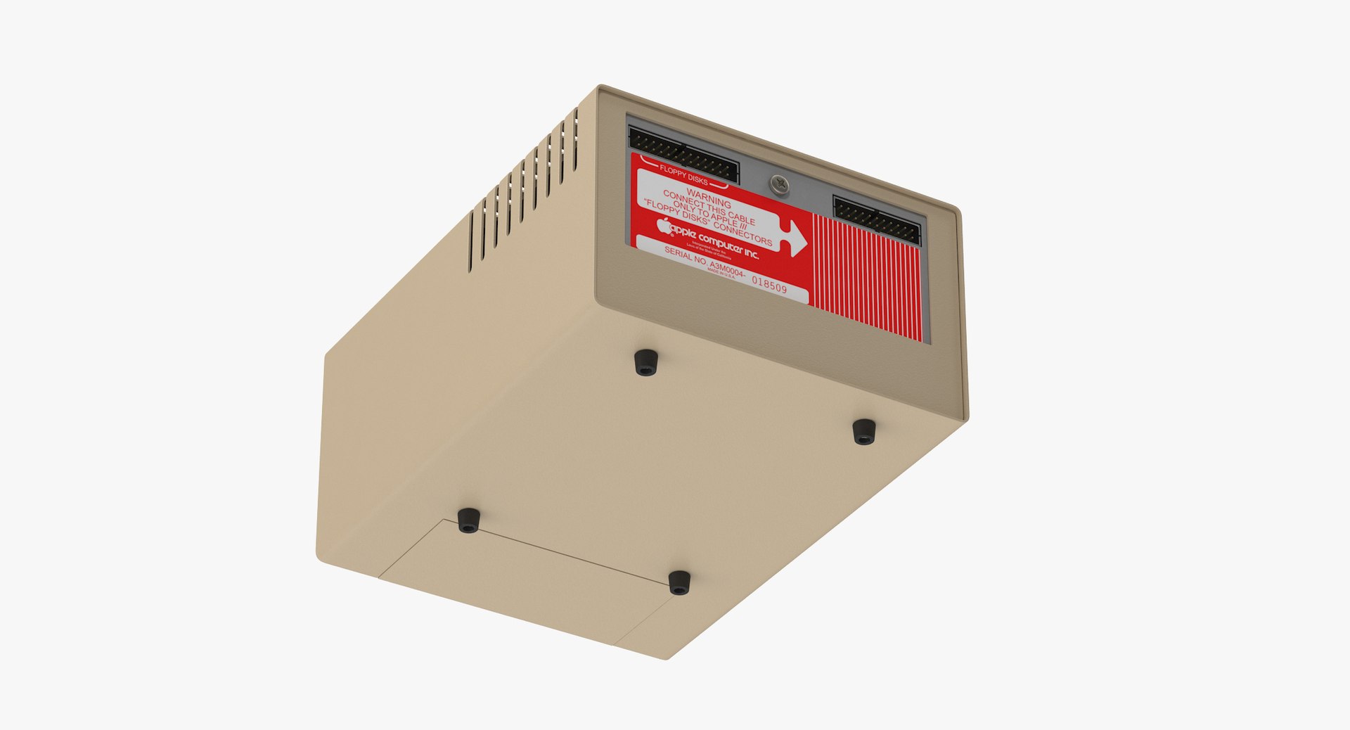 3d Model Apple Disk Ii