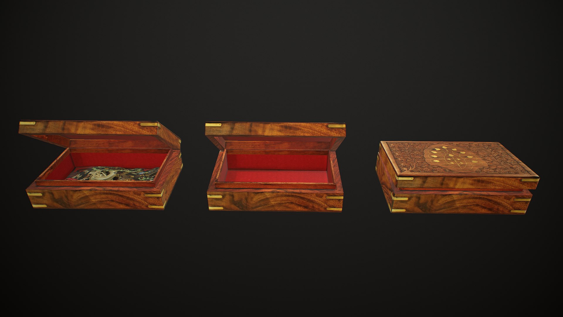 Box Games 3d Model