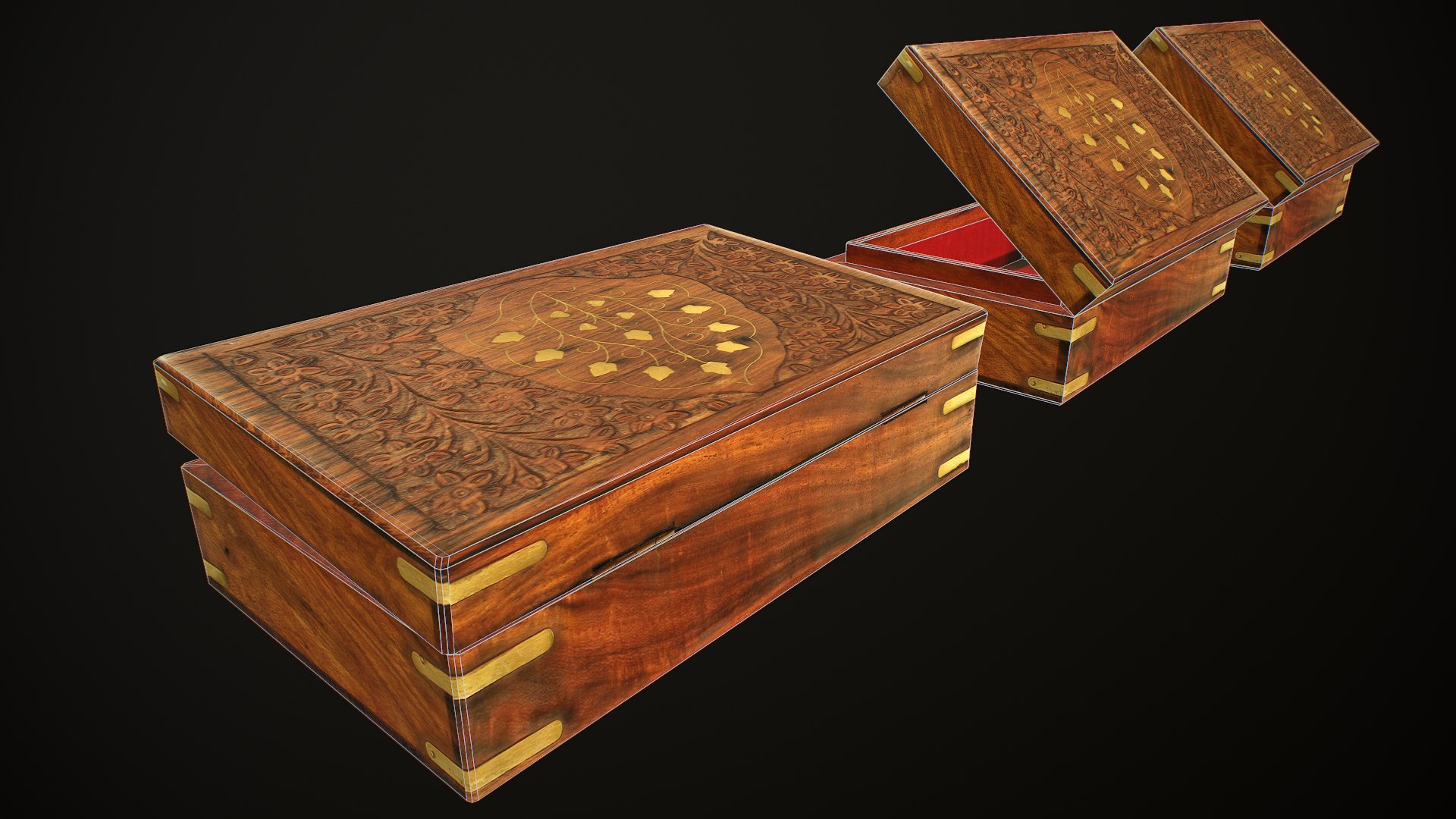 Box Games 3d Model