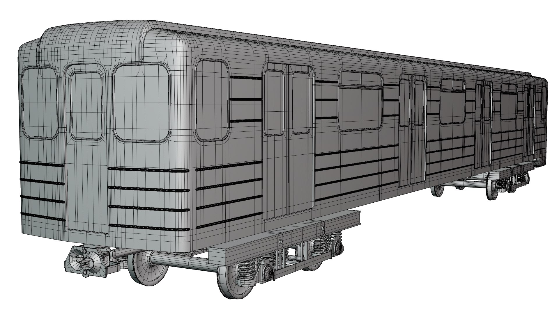 3D Model Metro Train - TurboSquid 1634276