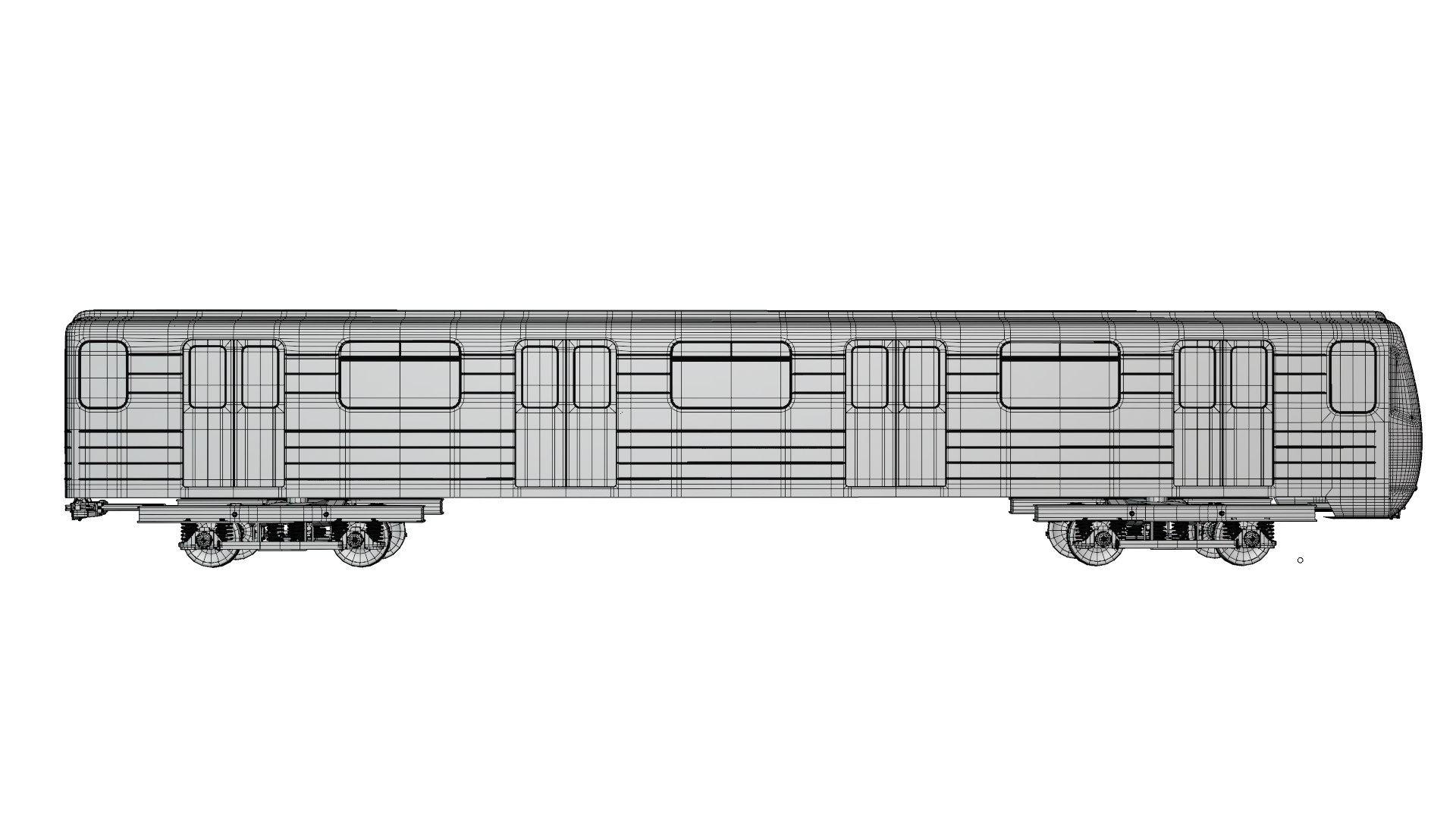 3D Model Metro Train - TurboSquid 1634276
