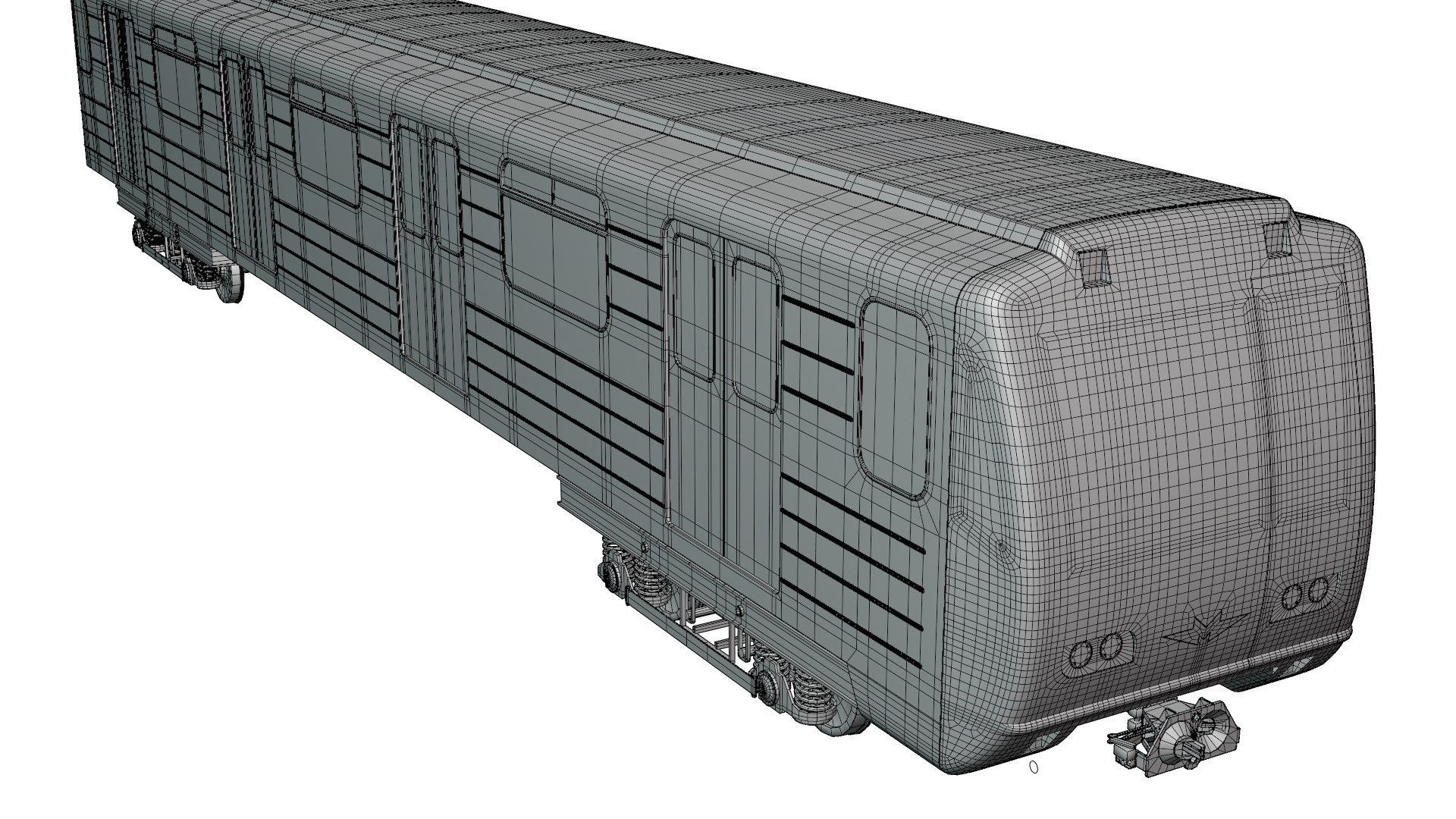 3D Model Metro Train - TurboSquid 1634276