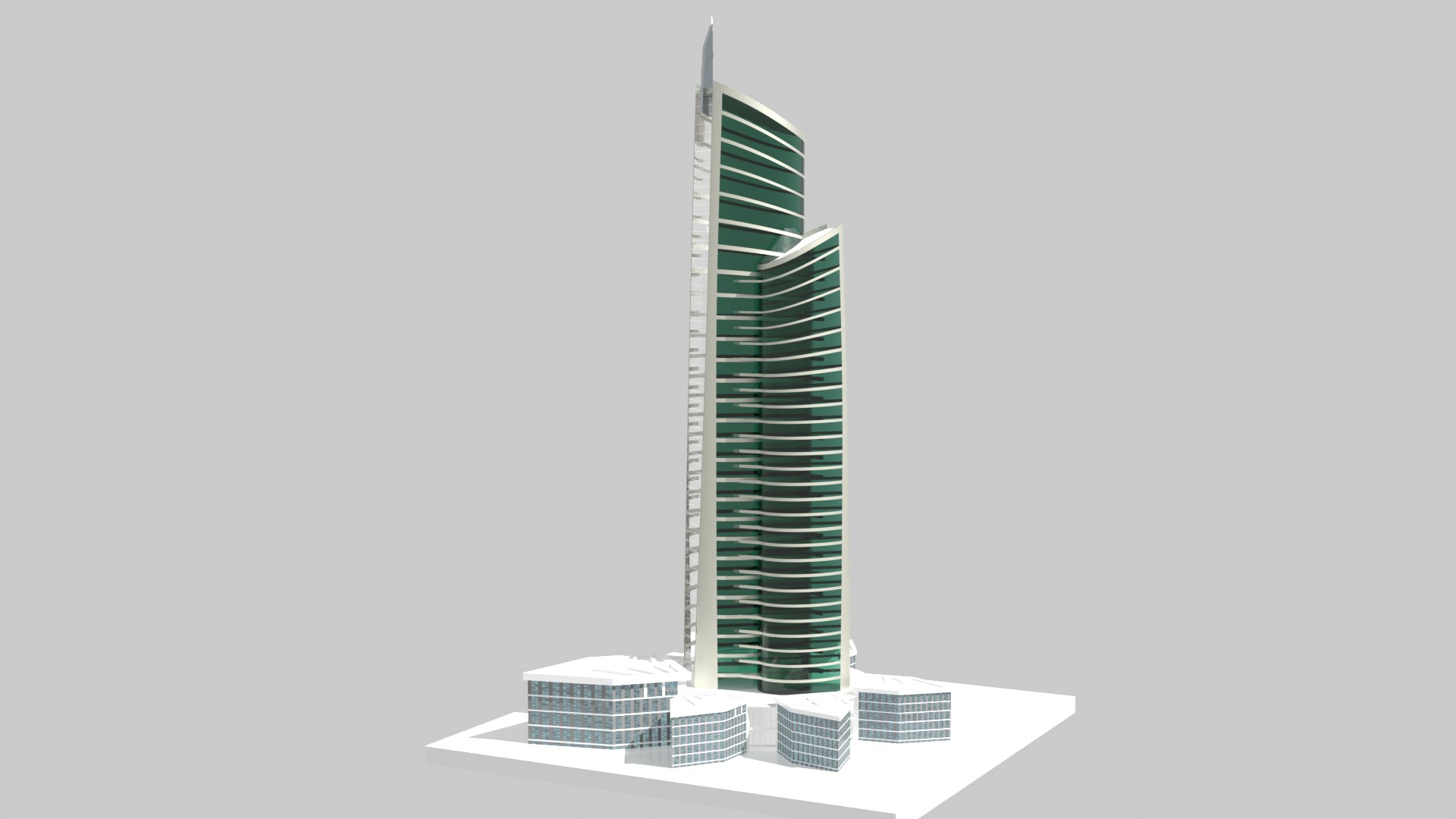 Dubai Almas Tower 3D Model - TurboSquid 2334438