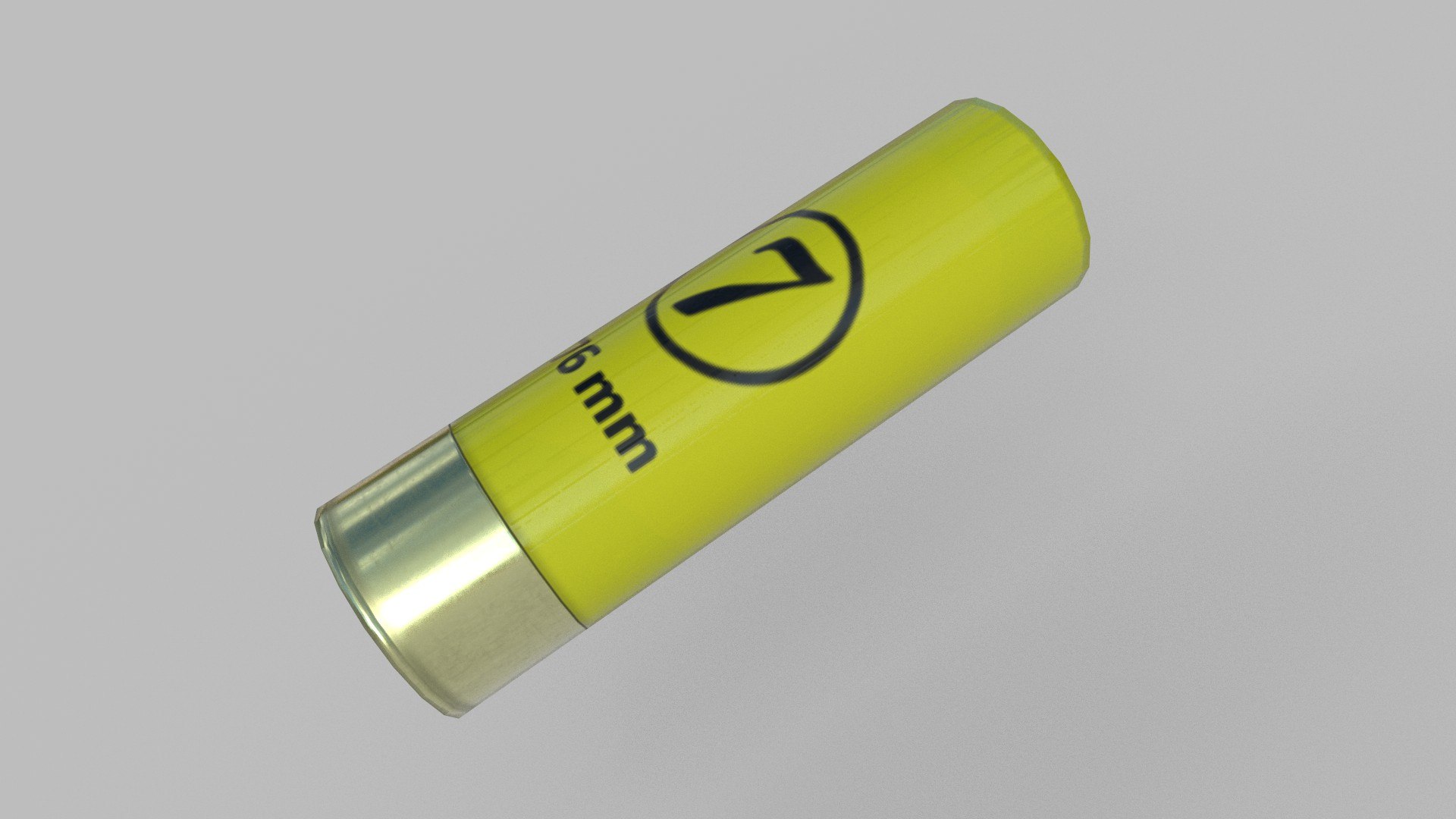 3D 12 Gauge Slug Low-poly PBR Model - TurboSquid 2292047