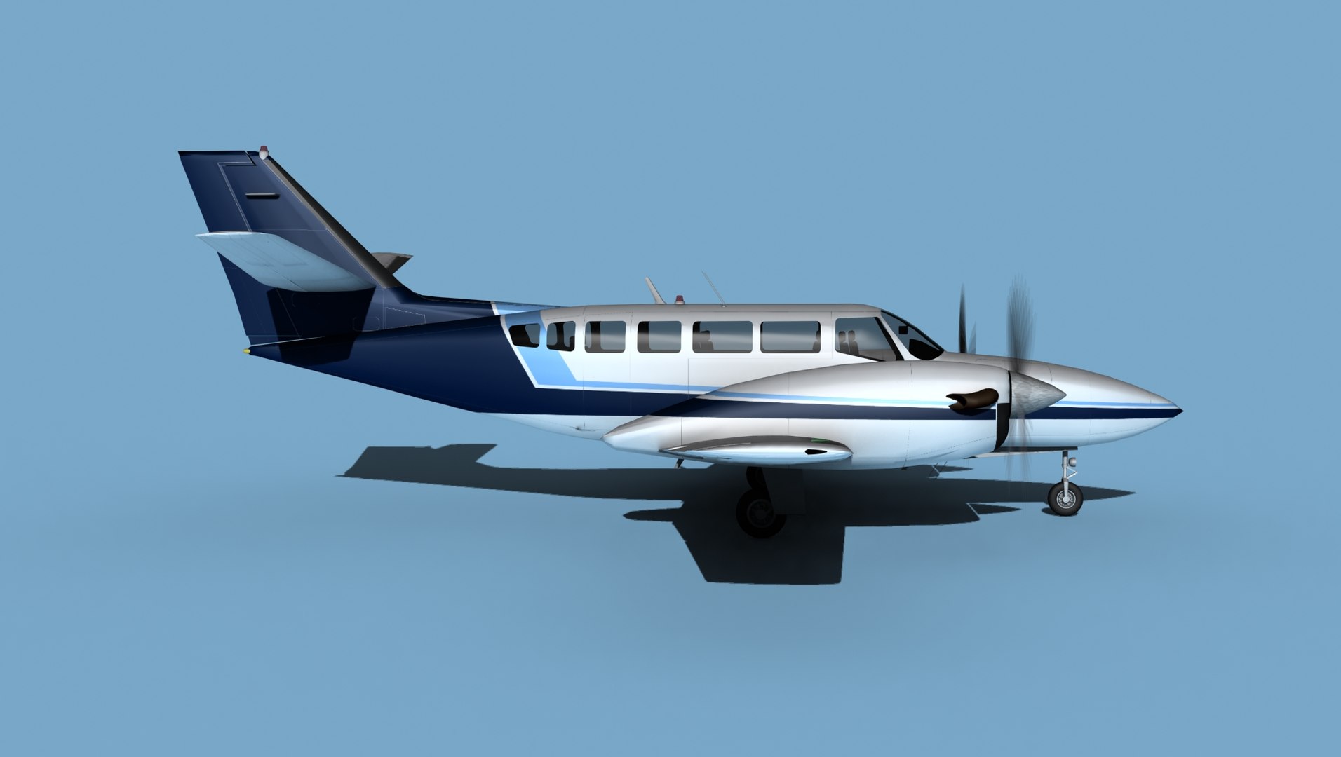 Cessna F406 Caravan II V13 3D Model - TurboSquid 1913775