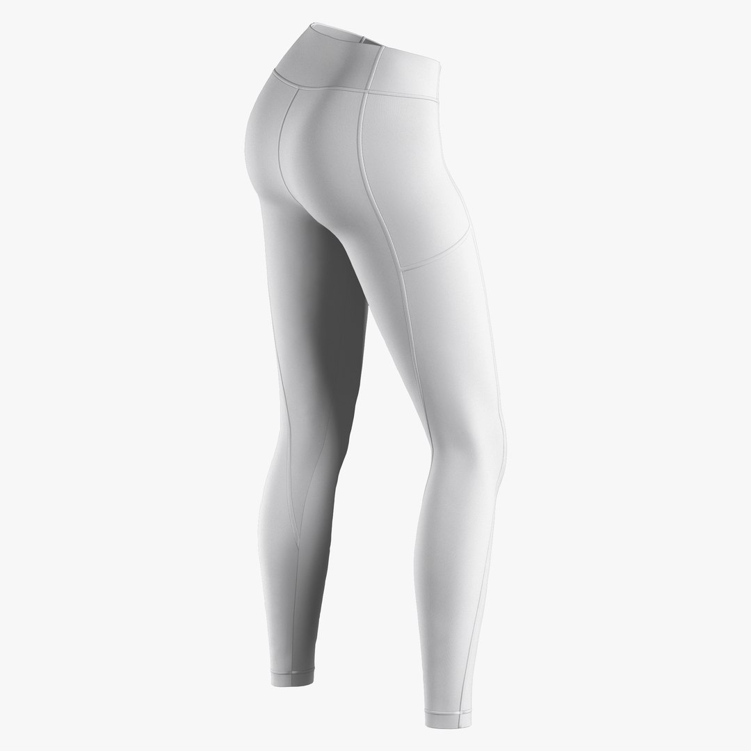 3D Model Leggings W 02 - TurboSquid 1604580