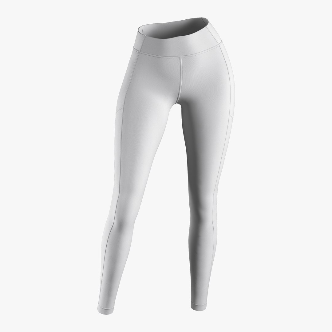3D Model Leggings W 02 - TurboSquid 1604580