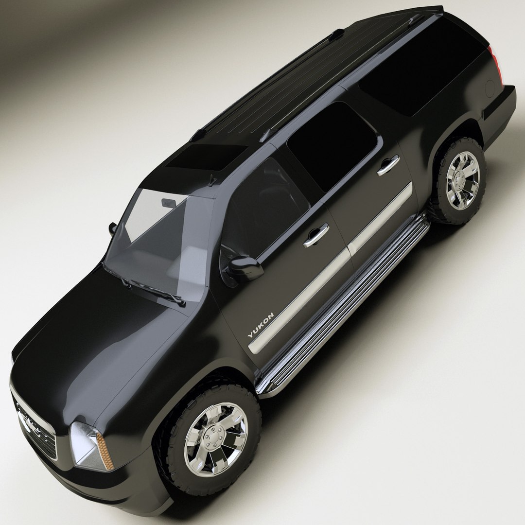 Gmc Yukon 3d Model
