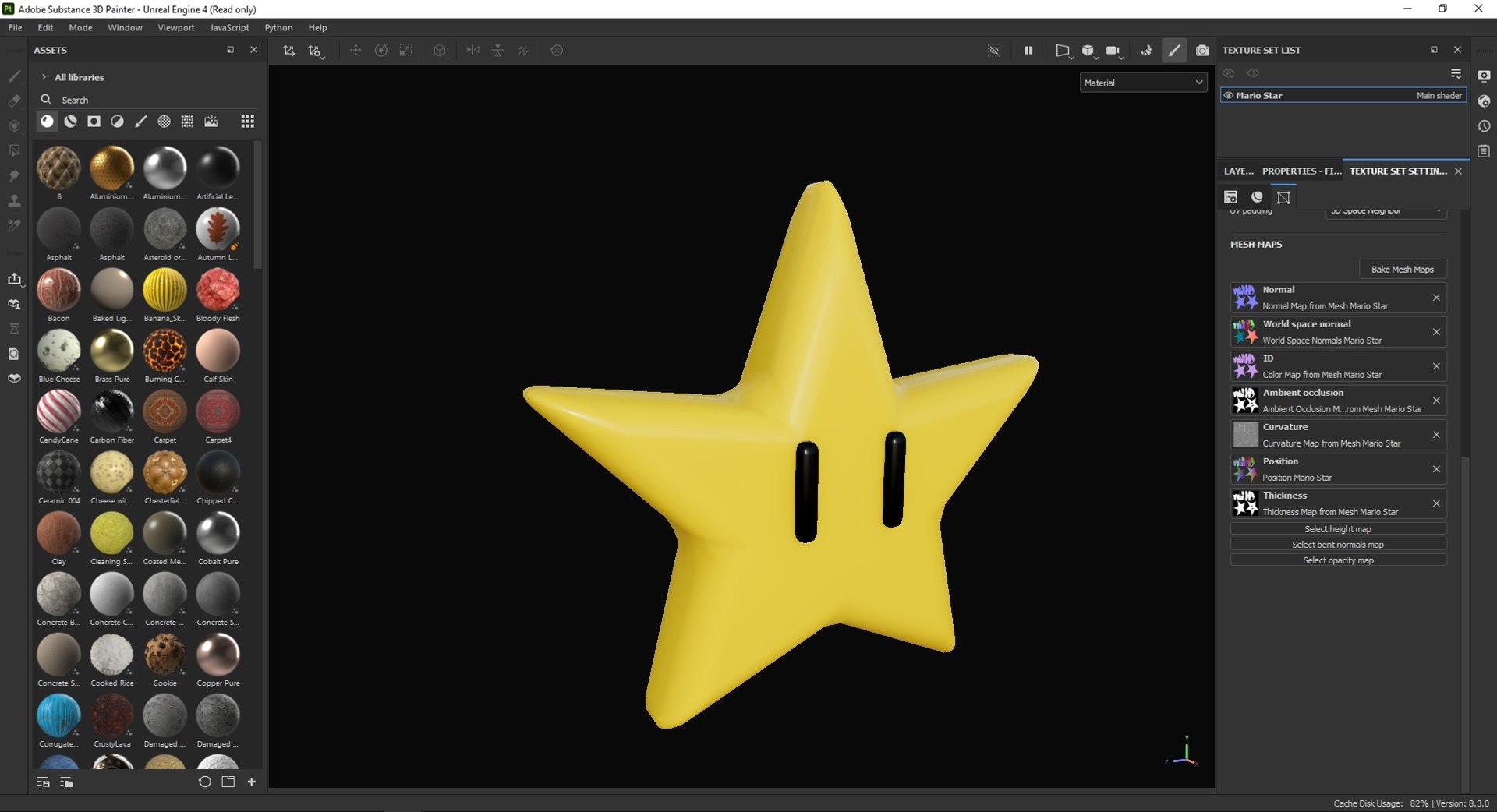 Mario Star Model - TurboSquid 2143651