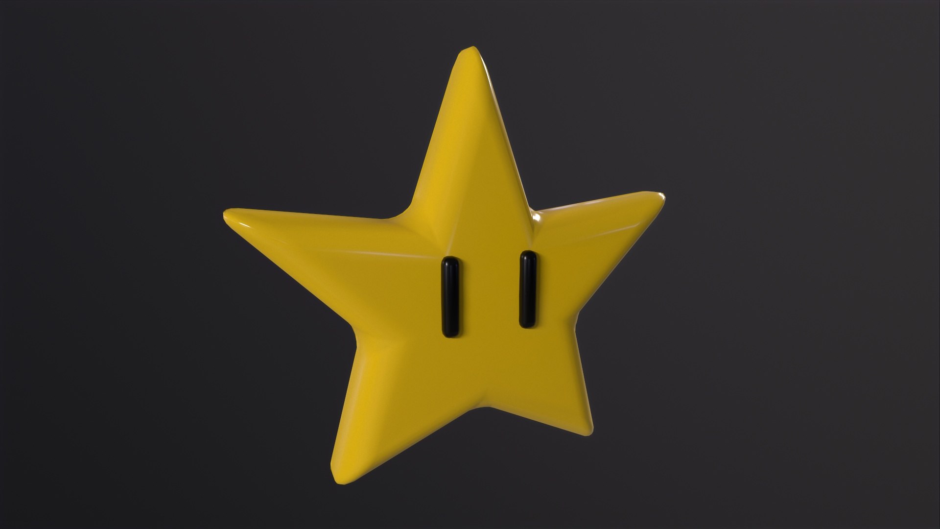 Mario Star Model - TurboSquid 2143651