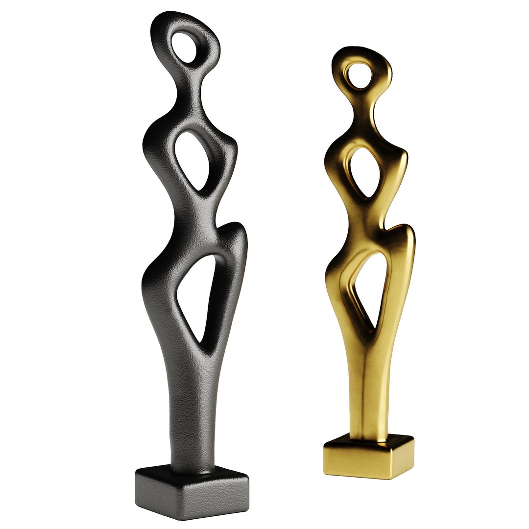 3D Model Decorative Abstract Sculpture - TurboSquid 2289832