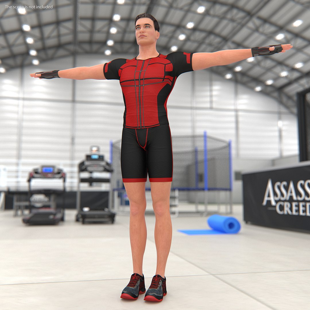 3D Mens Activewear - TurboSquid 1518959