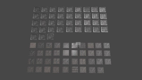 3D Floor Grates Pack V2 - FBX and GamePacks V1 and V2 - TurboSquid 1771232