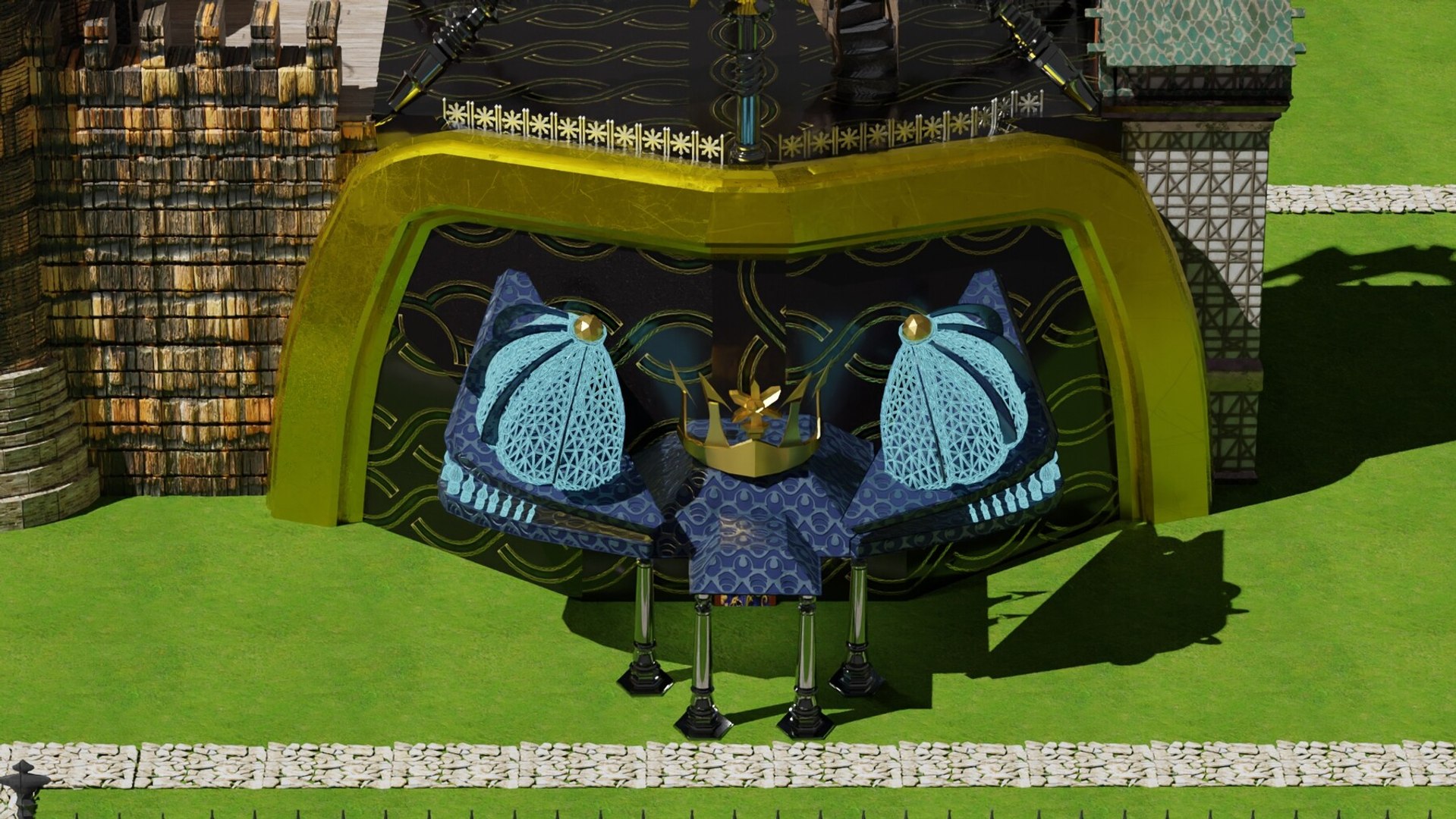 3D King House model - TurboSquid 2003215