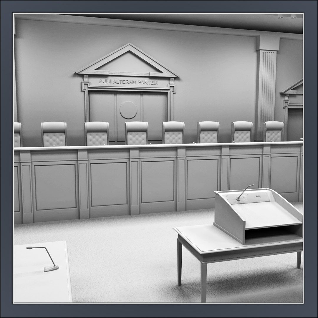 Lightwave Supreme Court Room