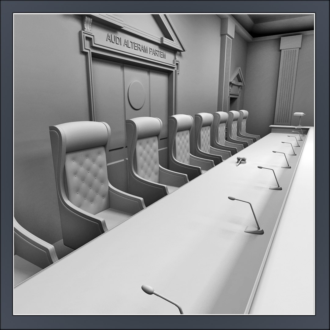 Lightwave Supreme Court Room