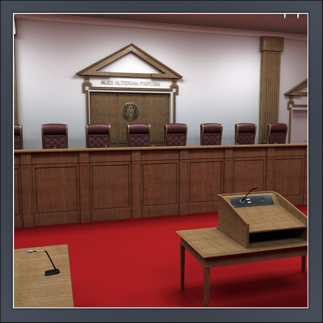 Lightwave Supreme Court Room