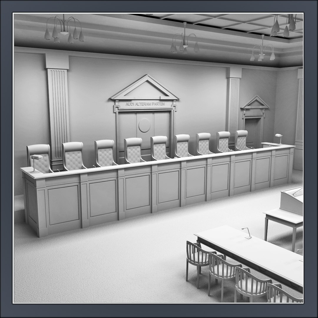 Lightwave Supreme Court Room