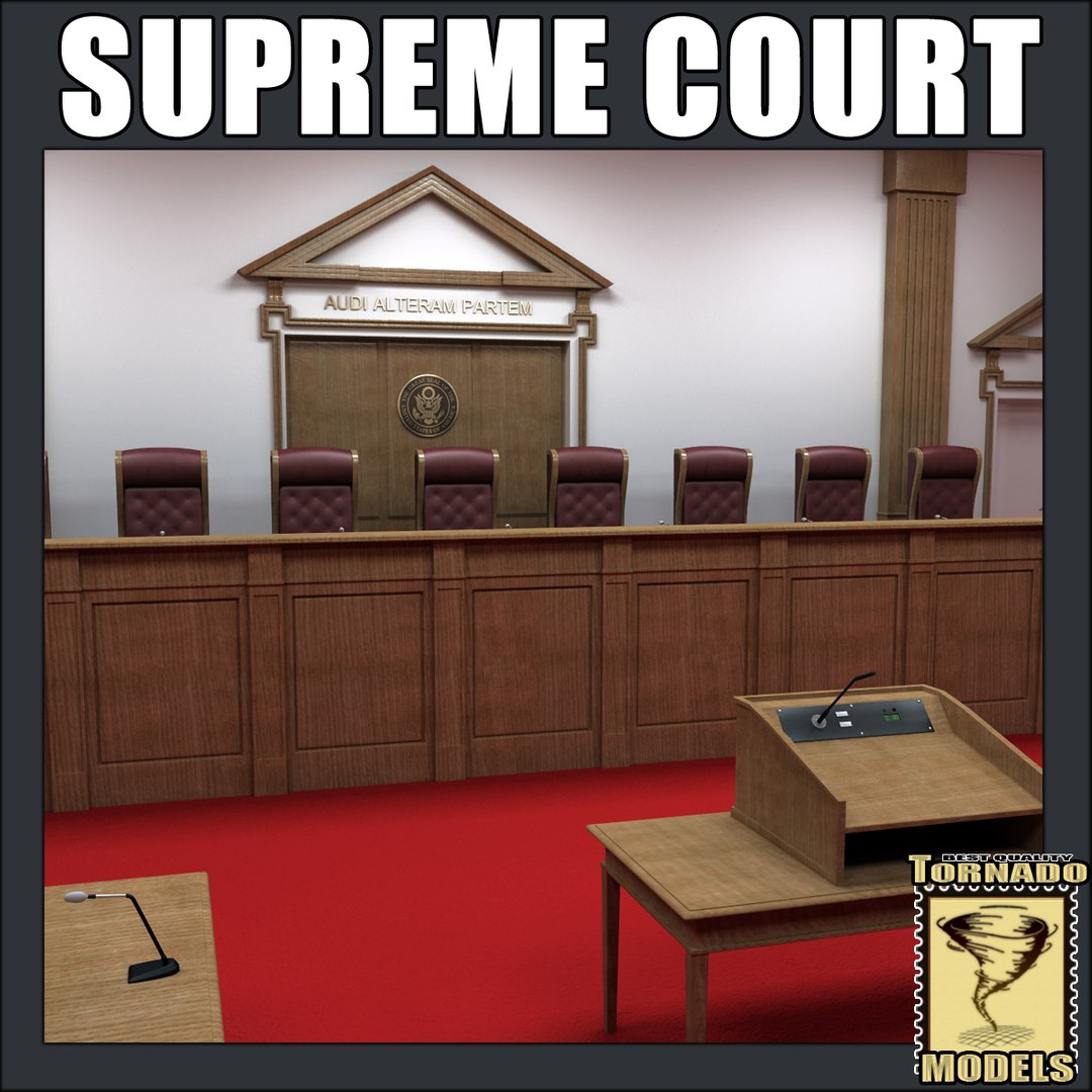 lightwave supreme court room