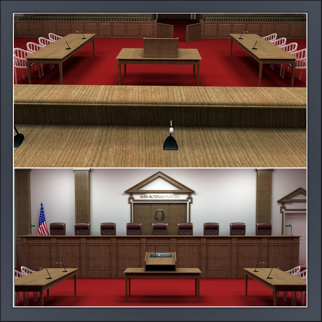 Lightwave Supreme Court Room