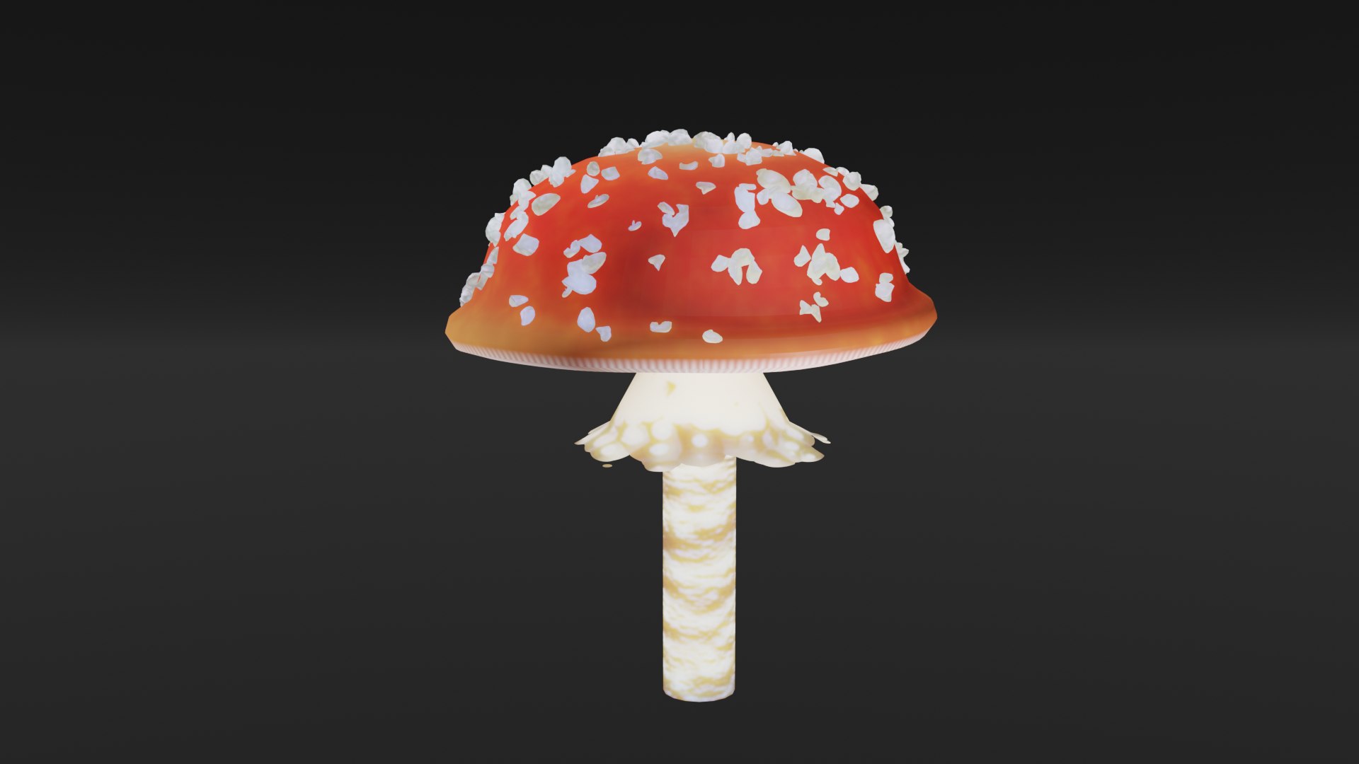Fly Agaric 3D Model - TurboSquid 2040424