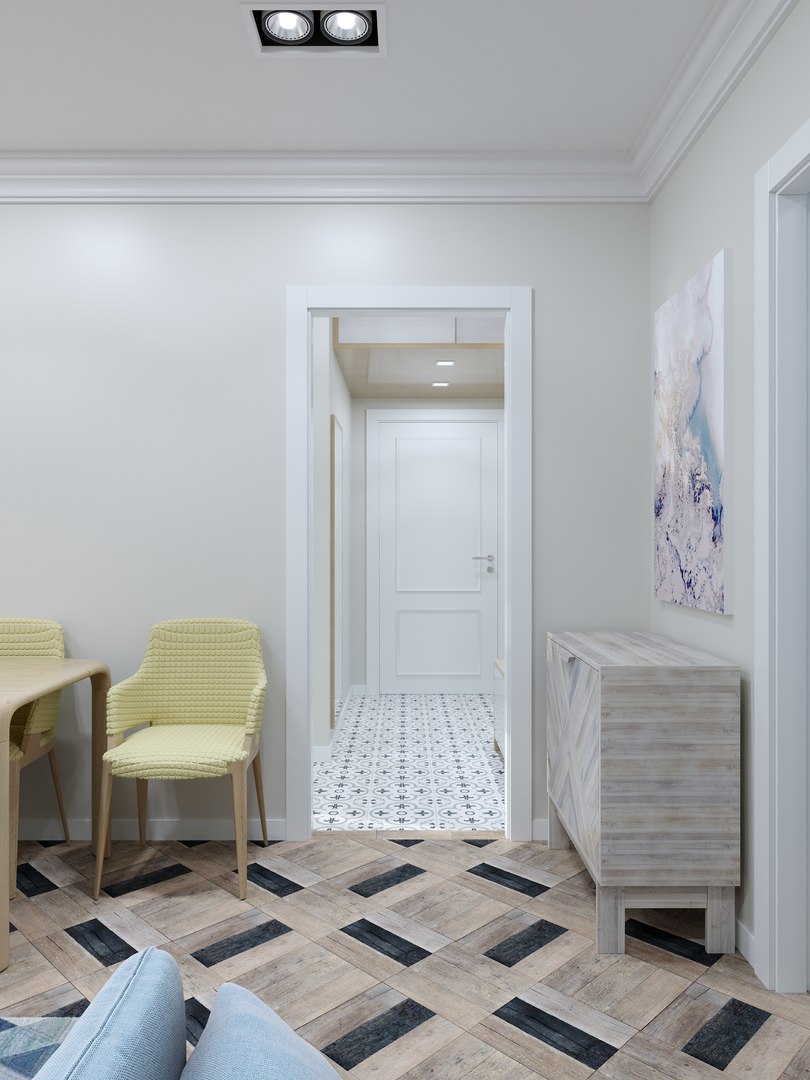 3D Hostel Apartment Interior Rooms Model - TurboSquid 1431460