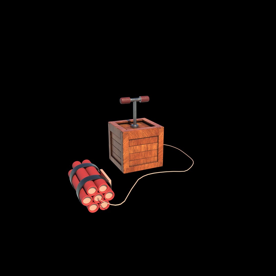 Tnt Cartoon Pack 3D Model 3D Model - TurboSquid 2362072