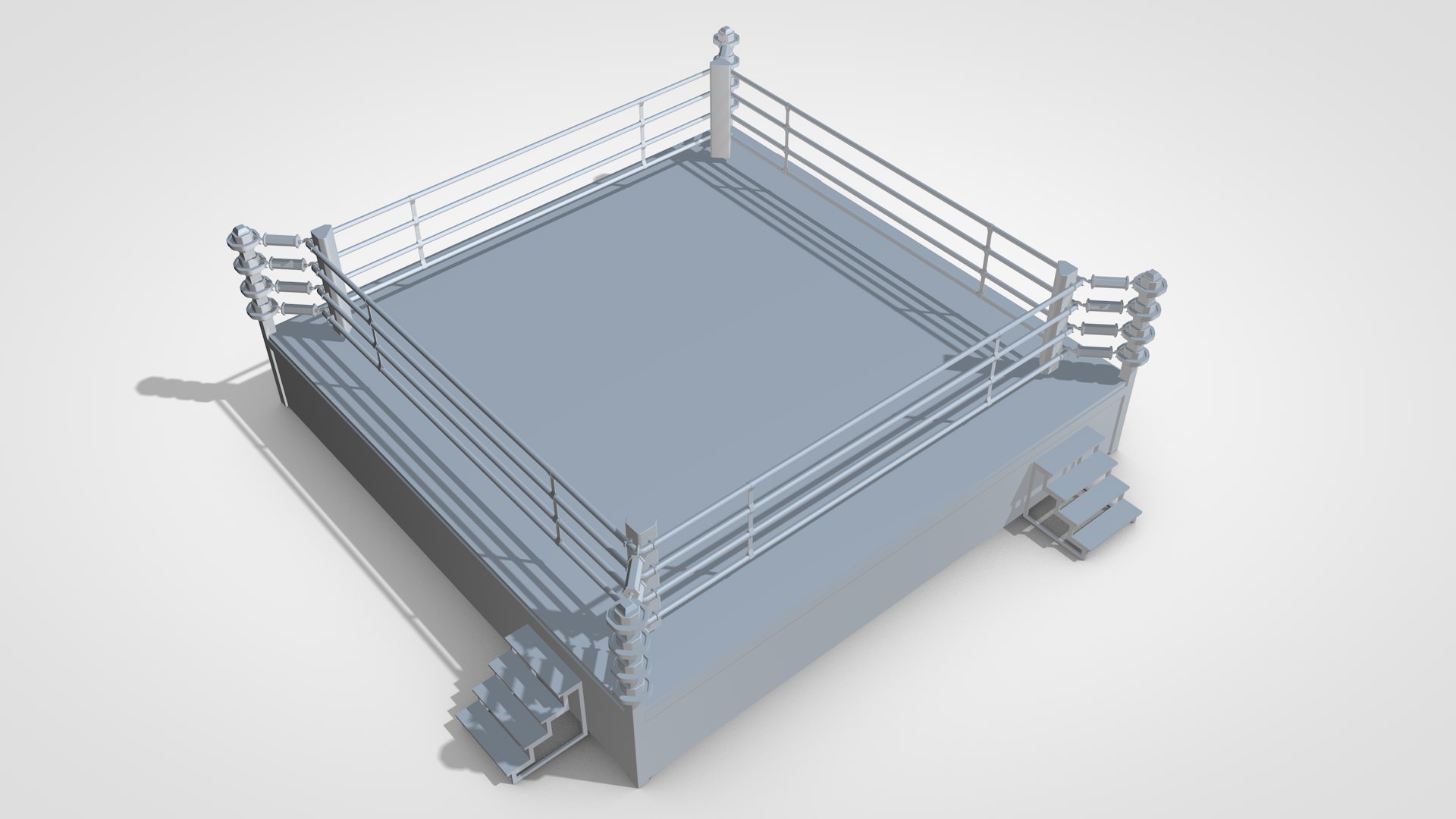 Boxing Ring 3d C4d