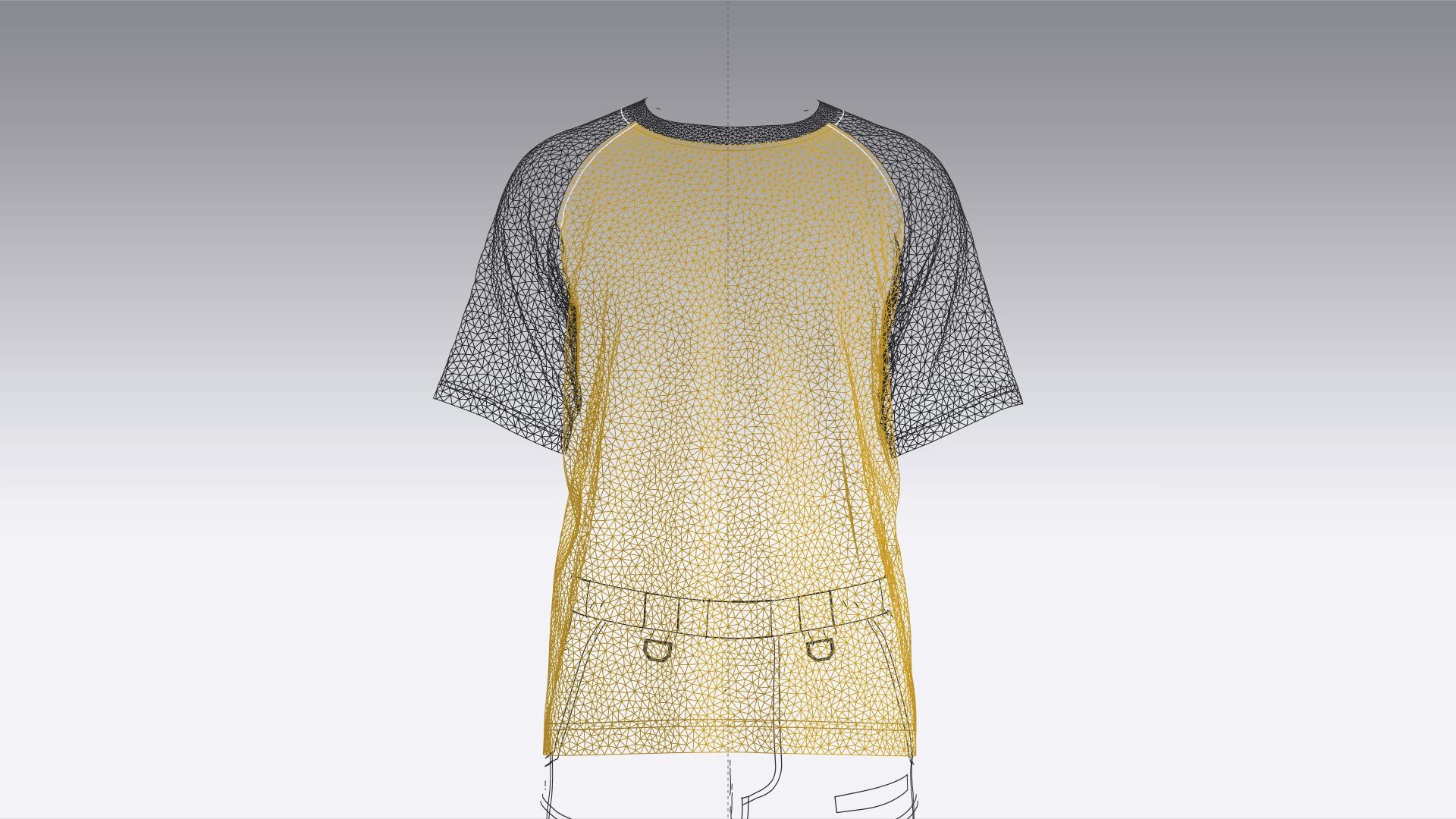 Raglan T-Shirt 3D - TurboSquid 1989392