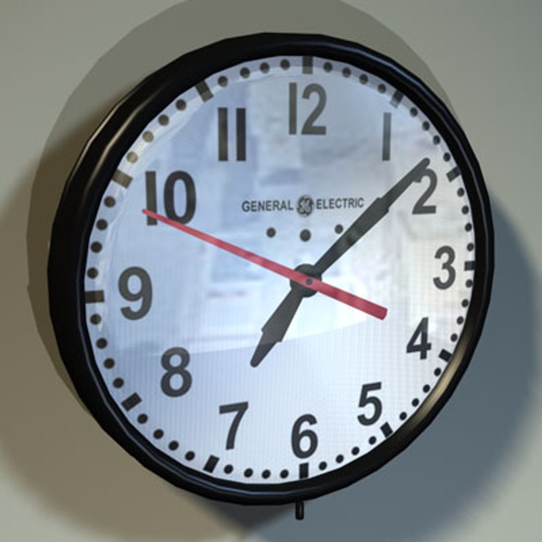 Max School House Clock 01