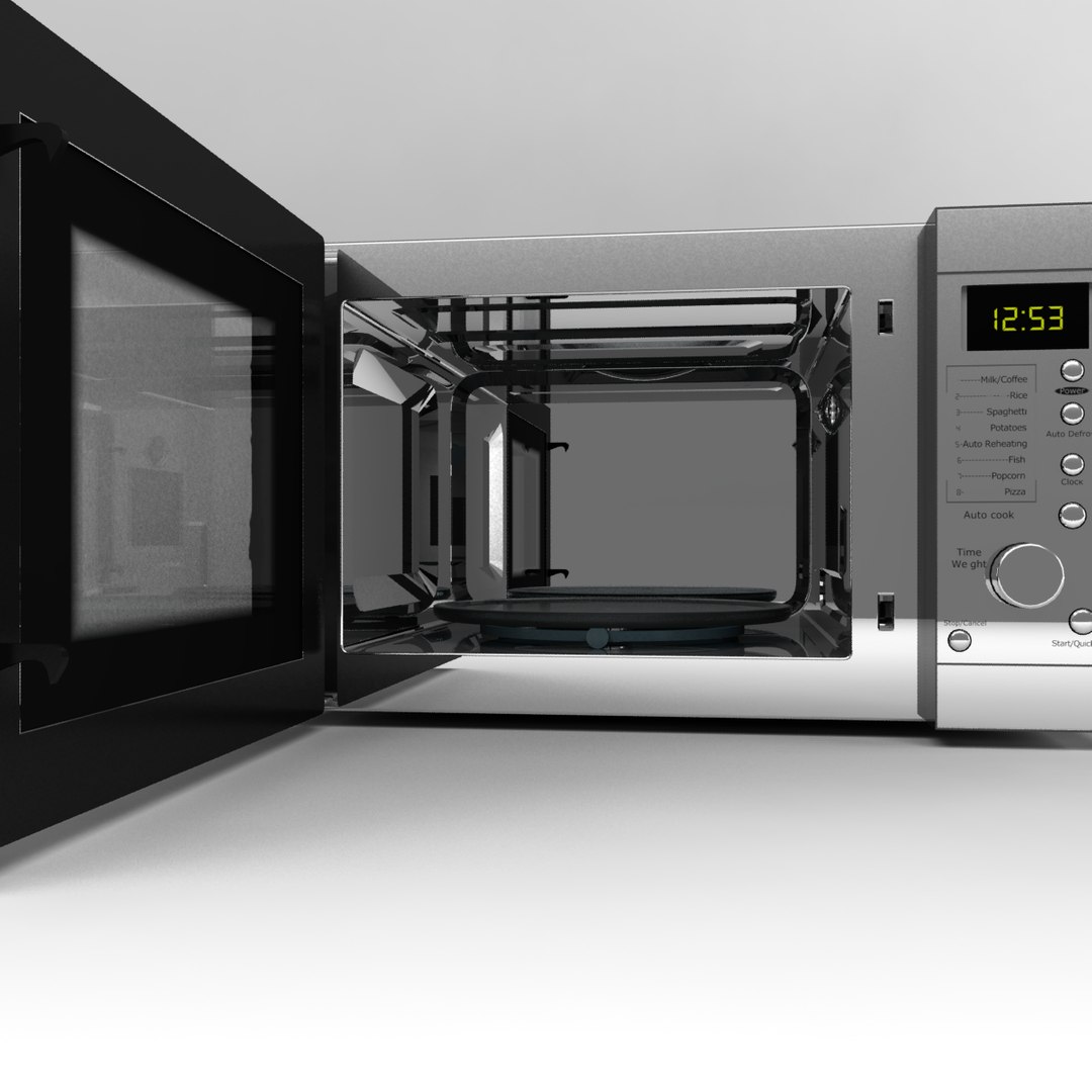 Microwave Oven 3d Model
