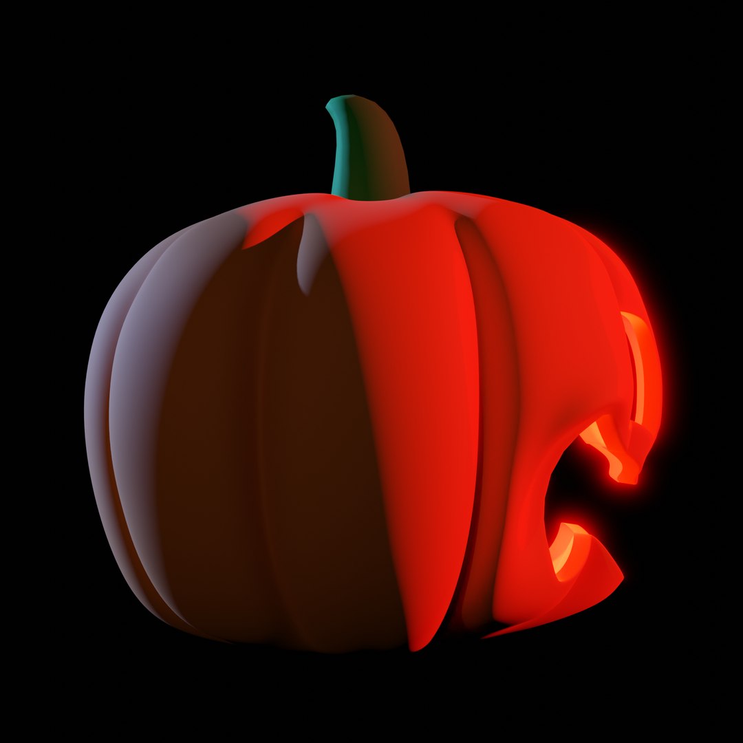3D Model Halloween Pumpkin - TurboSquid 1980497