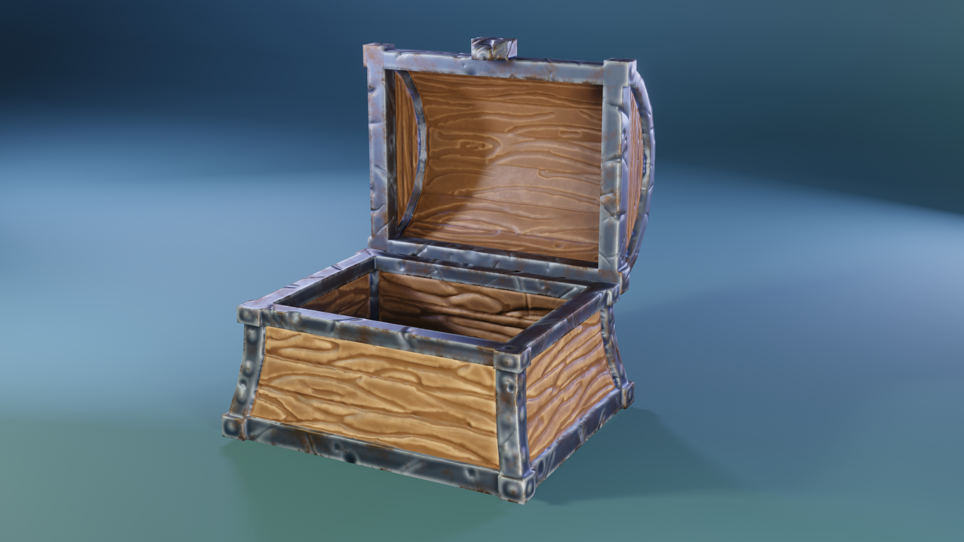 3D model Stylized Common Treasure Chest - TurboSquid 2013862