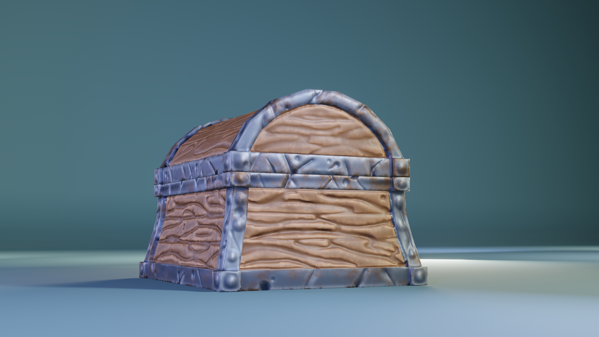 3D model Stylized Common Treasure Chest - TurboSquid 2013862