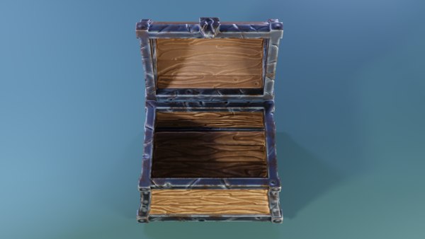 3D model Stylized Common Treasure Chest - TurboSquid 2013862