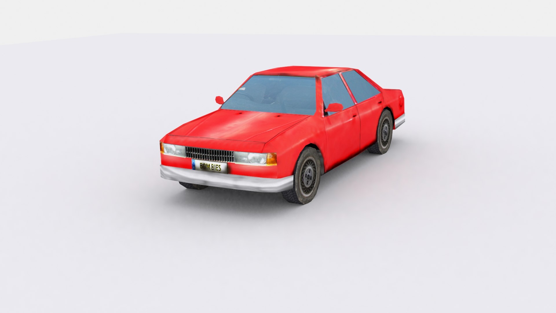 generic car 3d model