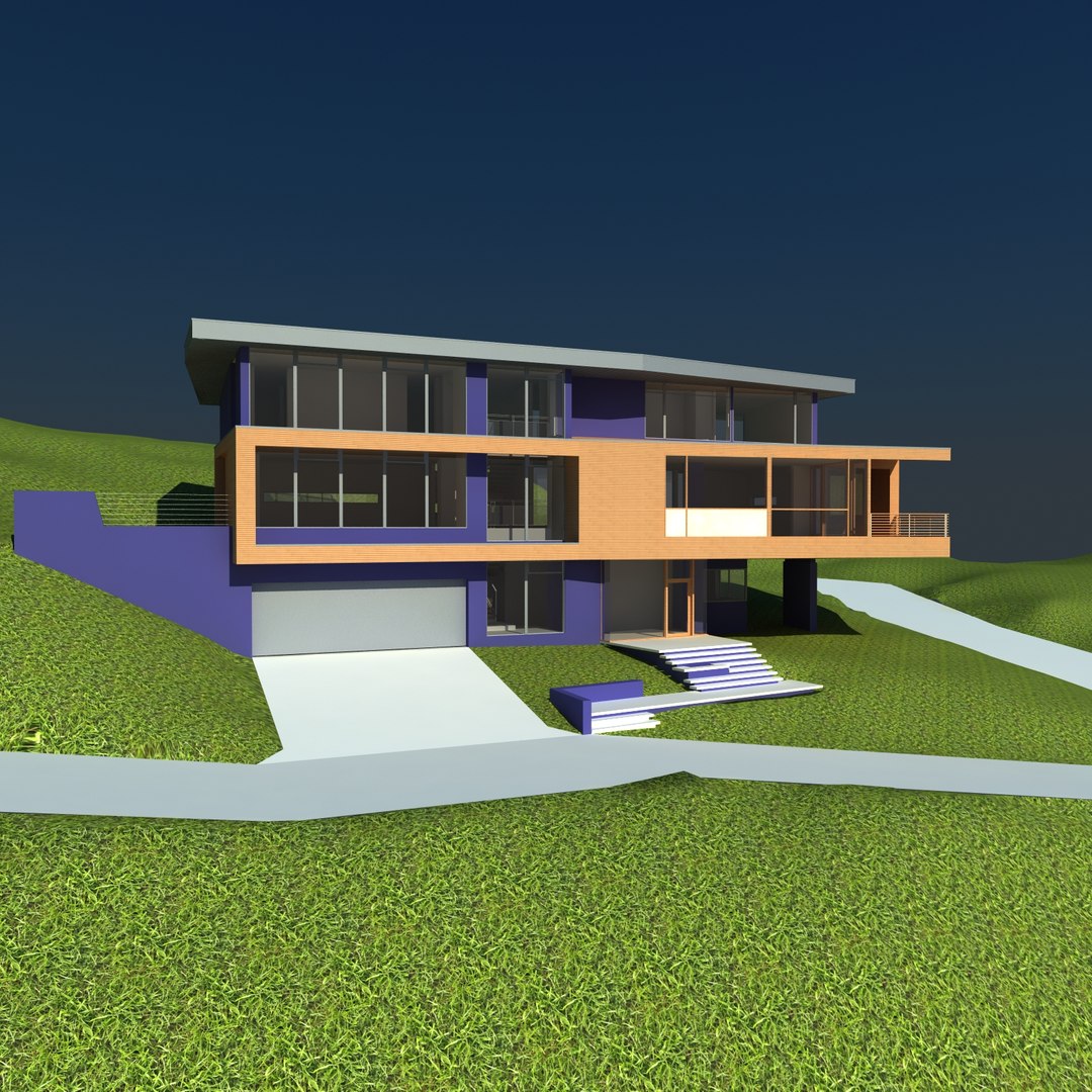 Cullen House 3d Max
