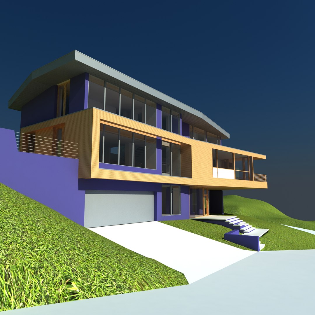 Cullen House 3d Max