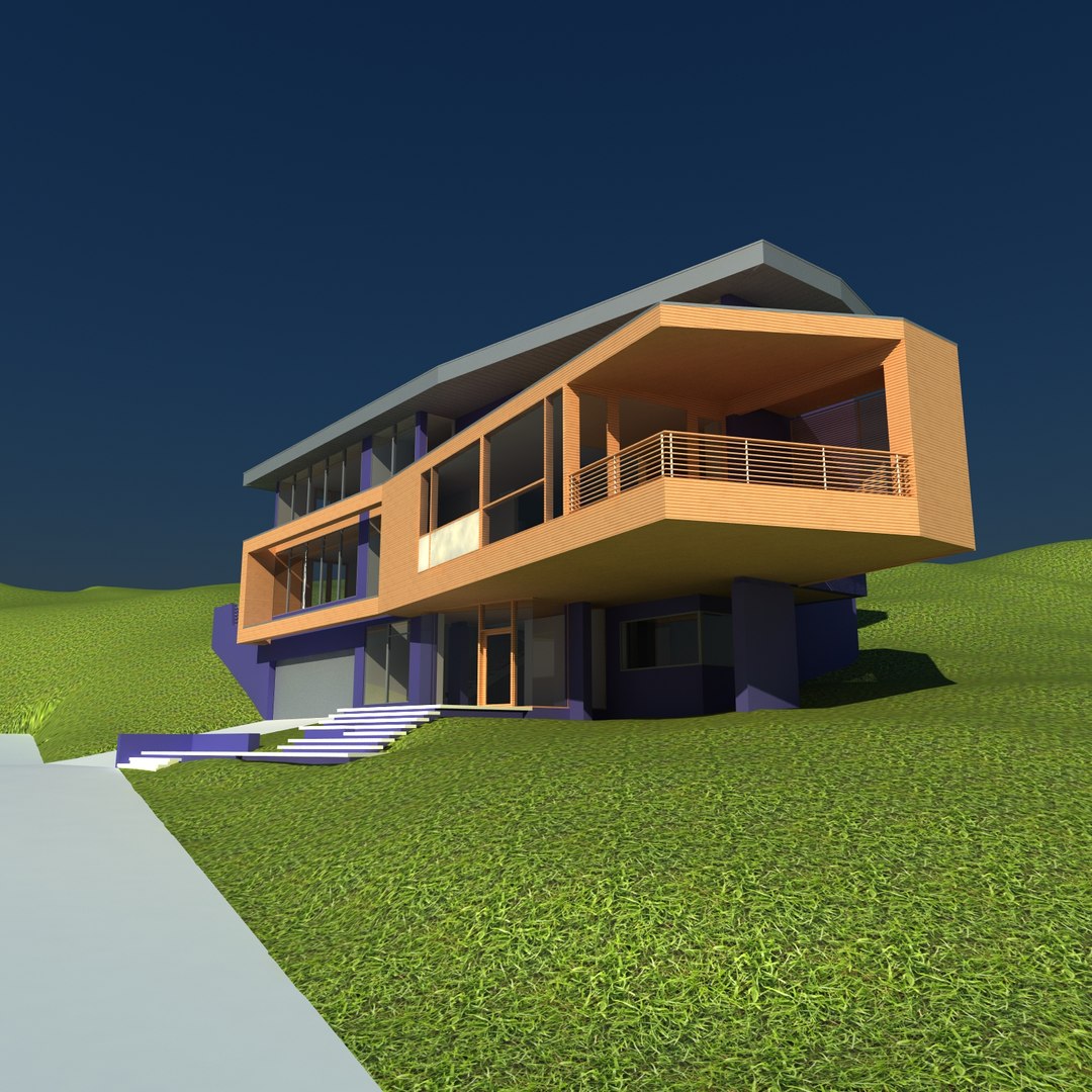 Cullen House 3d Max