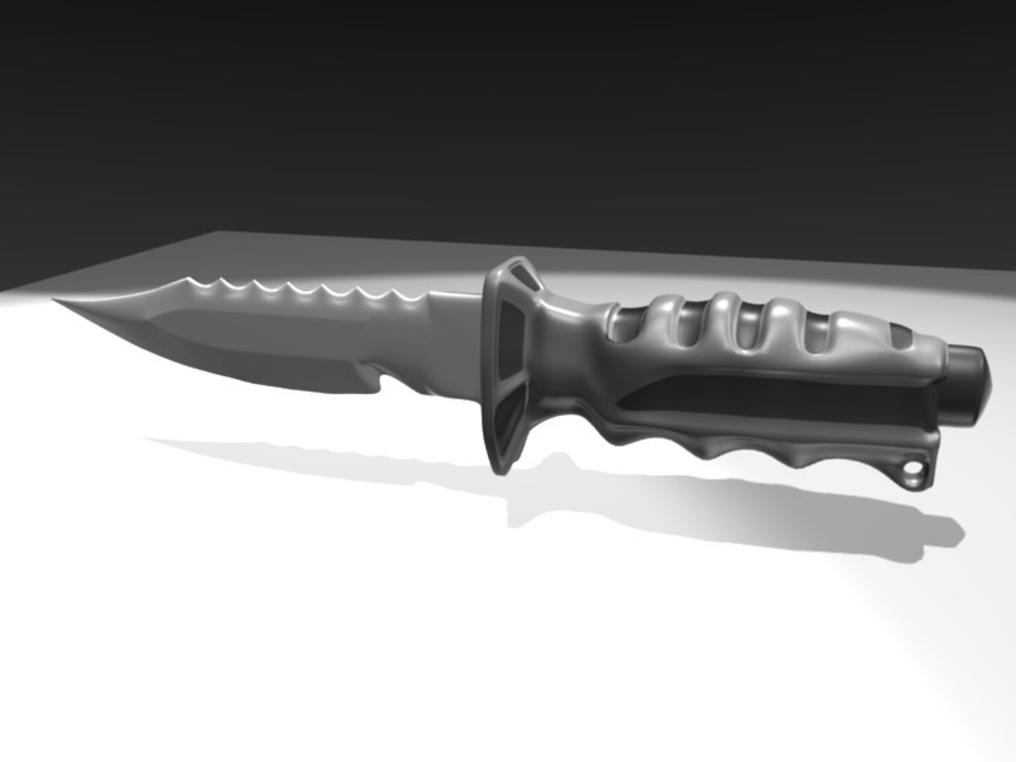 3d Model Knife