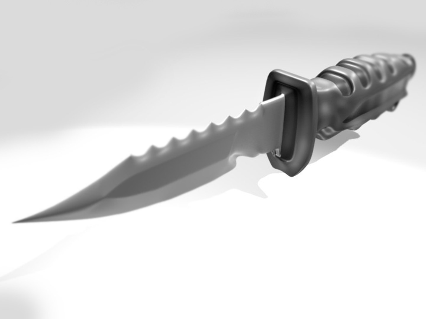 3d Model Knife