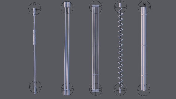 Cable set 02 3D model - TurboSquid 1827739