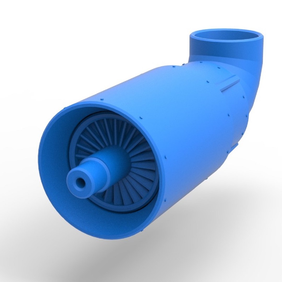Diecast Jet Engine 6 Scale 1 To 25 3D Model - TurboSquid 1924797