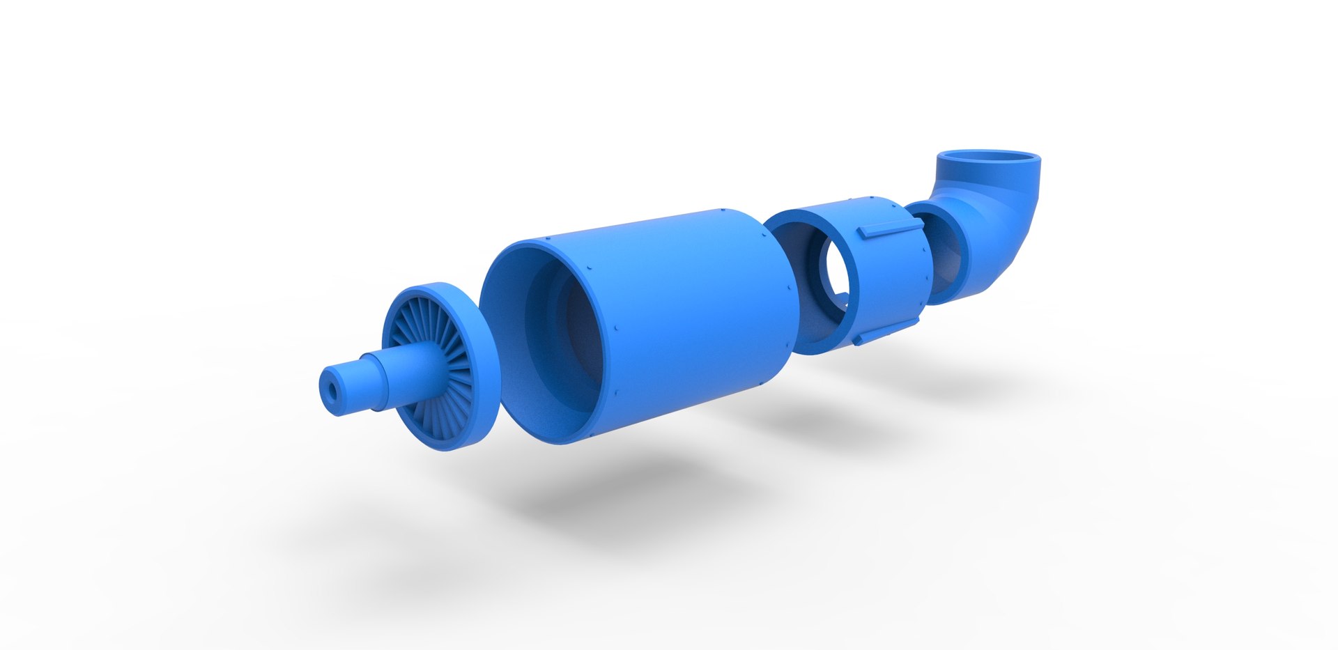 Diecast Jet Engine 6 Scale 1 To 25 3D Model - TurboSquid 1924797