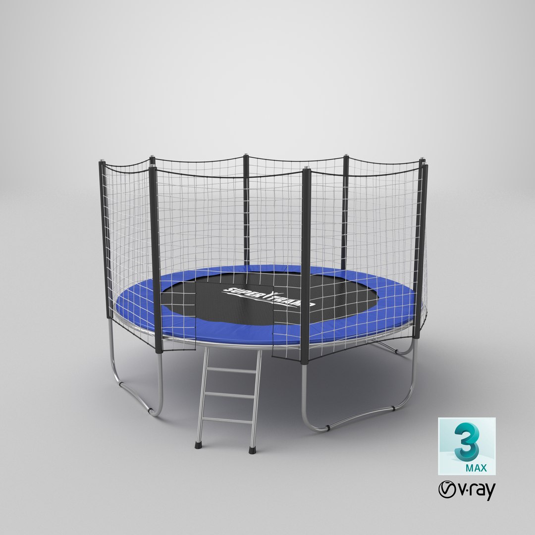 3D Trampoline 02 Model - TurboSquid 2146233