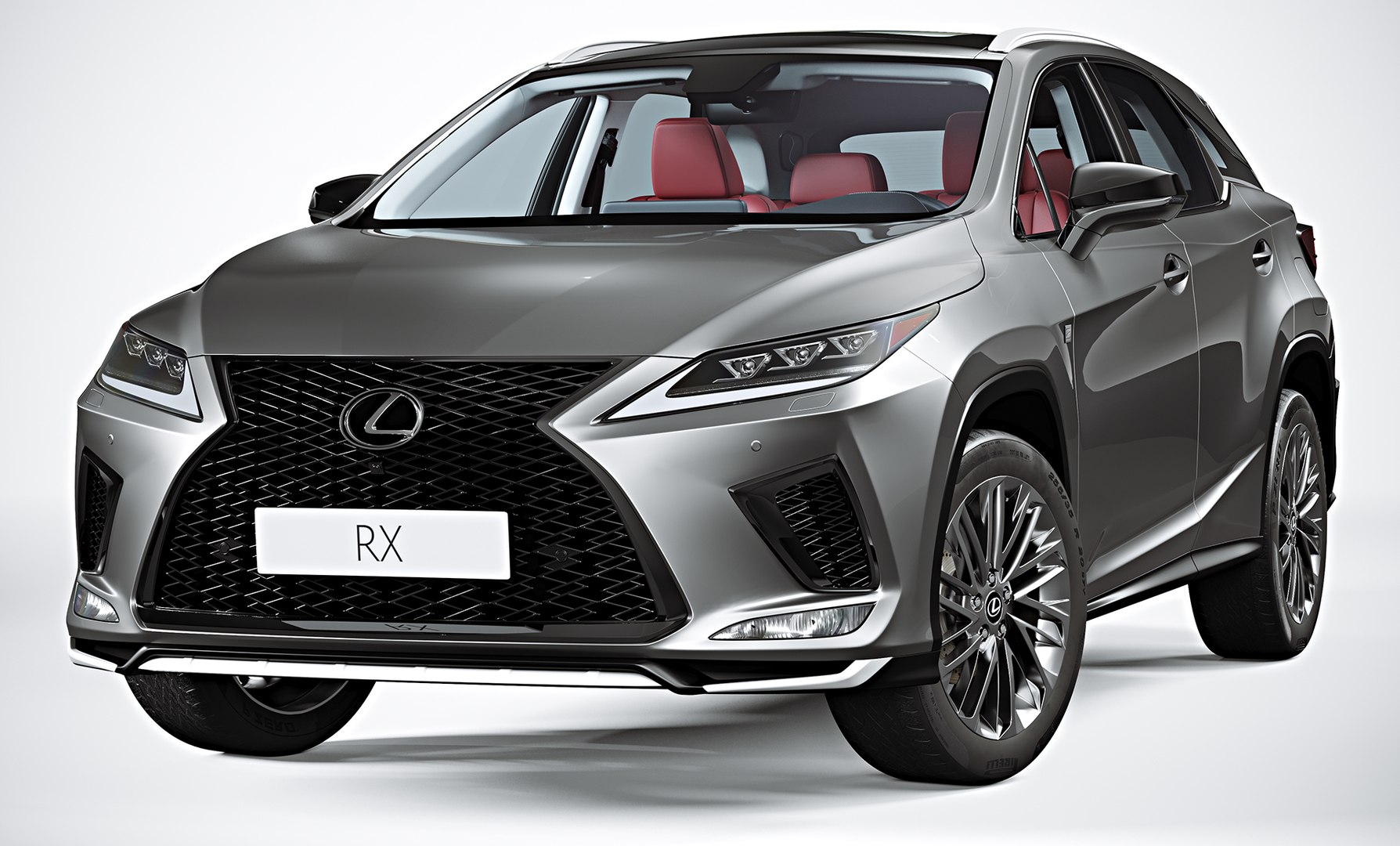 2020 Lexus Rx 3D Model - TurboSquid 1449091