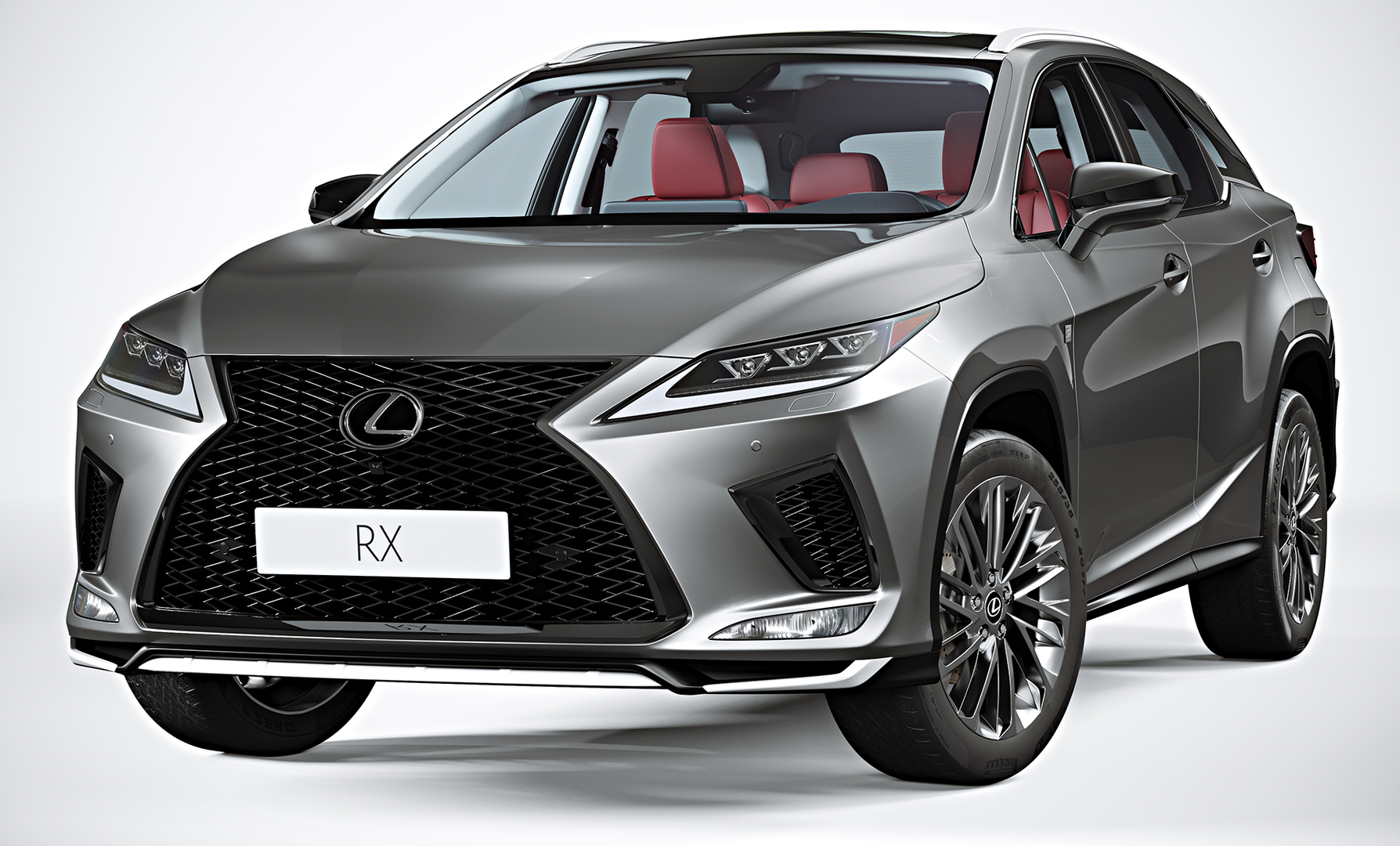 2020 lexus rx 3D model - TurboSquid 1449091