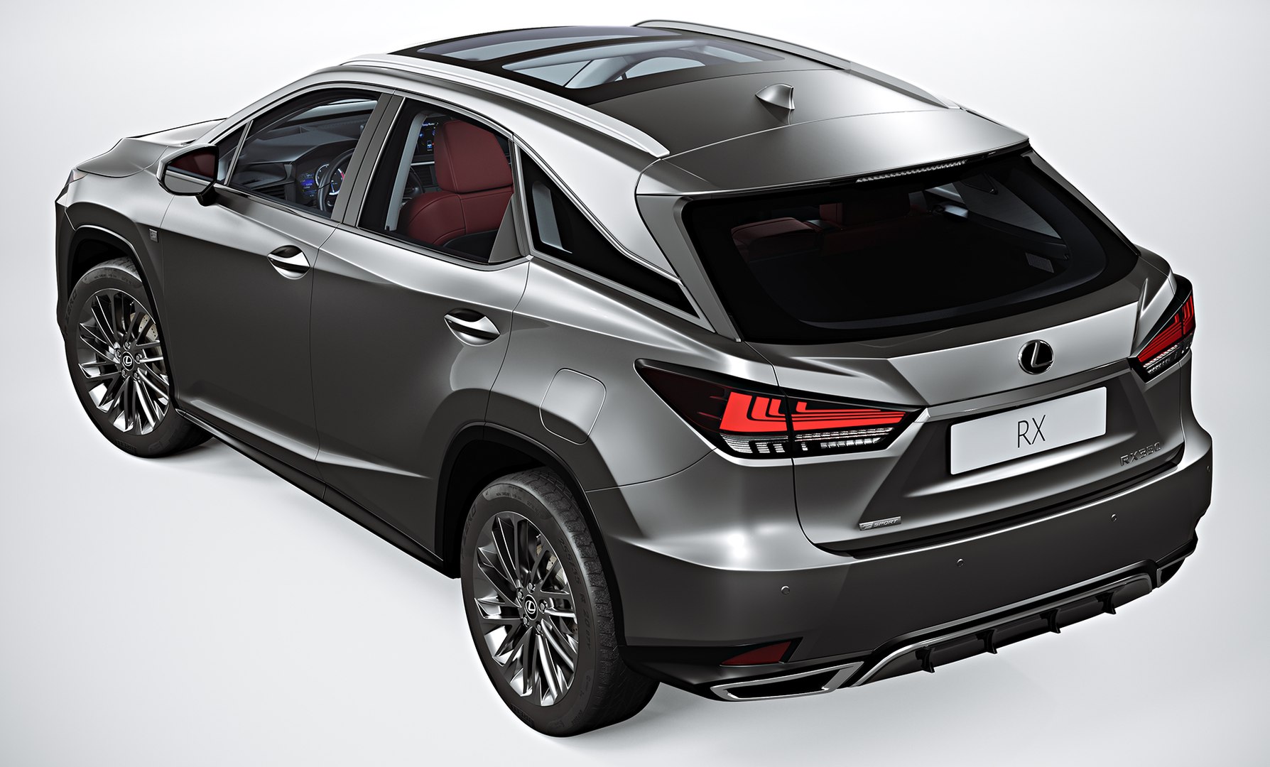 2020 Lexus Rx 3D Model - TurboSquid 1449091